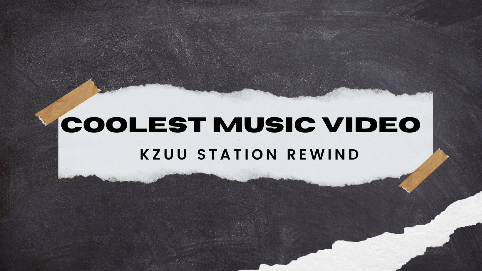 STATION REWIND: COOLEST MUSIC VIDEO – KZUU 90.7 FM