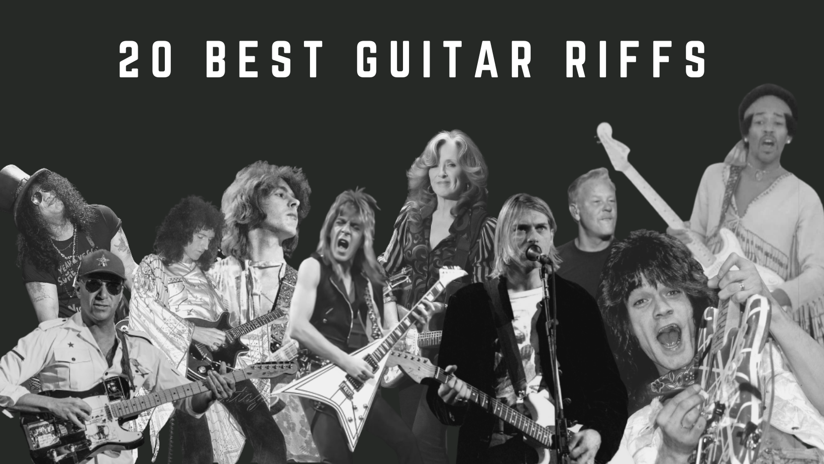 20 BEST GUITAR RIFFS – KZUU 90.7 FM
